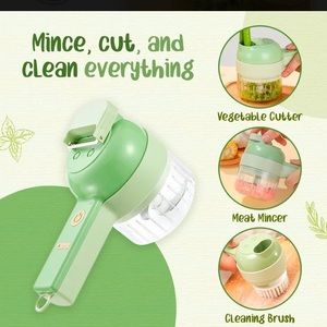 unbranded | Kitchen | Vegetable Mincer Electric Vegetable Cutter New ...
